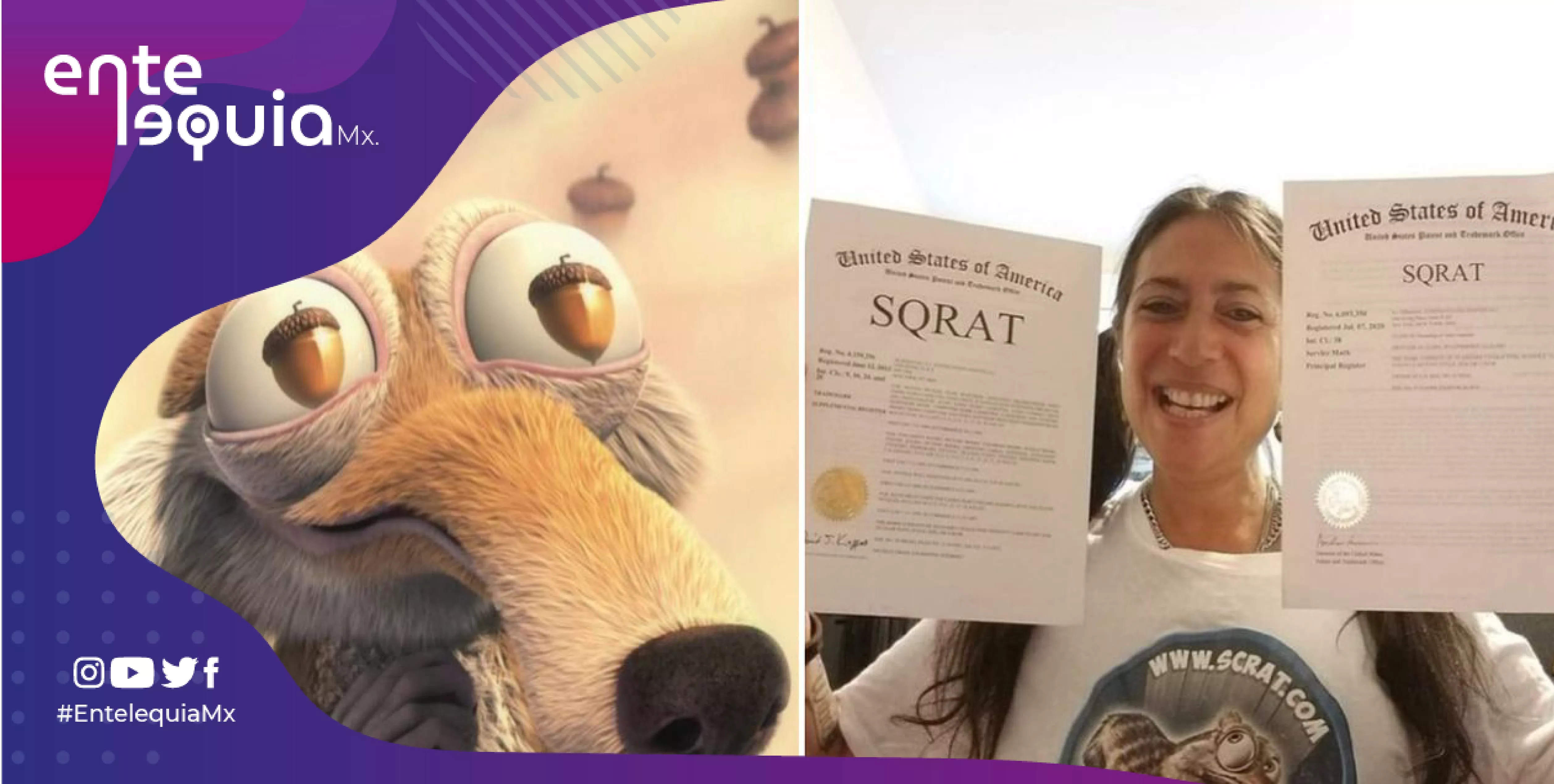 Adiós a Sqrat, la ardilla ya no aparecerá más en "La Era del Hielo"